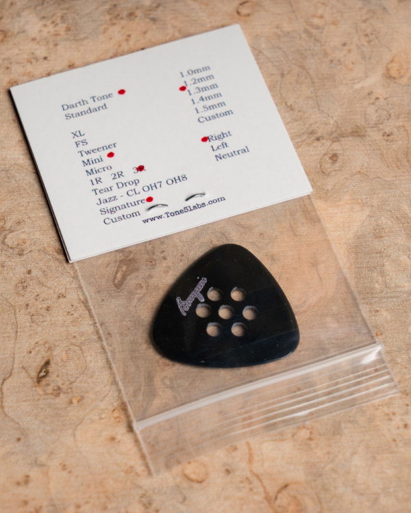 ToneSlabs Mini Darth Tone Pick - Bourgeois Guitars